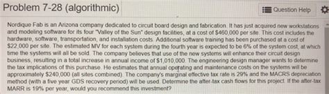 Solved Problem 7 28 Algorithmic Question Help Nordique