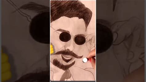 Dhanush Drawing 🌹 How To Draw Dhanush Drawing Easy Step By Step Shorts