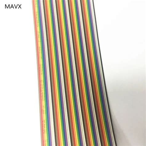 Ribbon Cable WAY Flat Color Rainbow Ribbon Cable Wire Rainbow Cable P Ribbon Cable MM