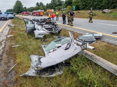 5 Vehicle Fiery Crash In Merrimack On Everett Turnpike Closes Roadway