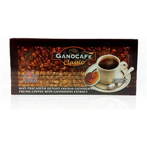 Gano Excel Ganocafe Classic Instant Black Healthy Coffee Ganoderma