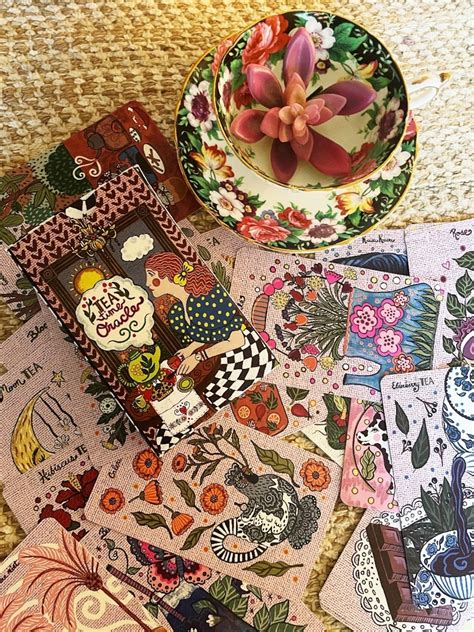 Tea Time Oracle Intuitive Card Deck Etsy