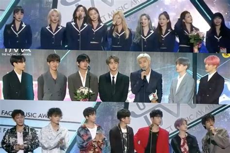 Daftar Pemenang The Fact Music Awards Bts Rebut Daesang