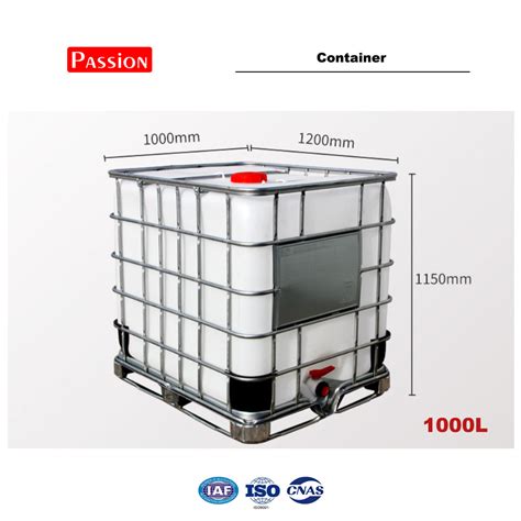 1000 Liter Intermediate Bulk Containers Metal Drums IBC And Tank