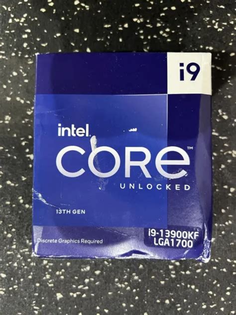 Intel Core I9 13900kf Core I9 13th Gen Raptor Lake 24 Core 8p 16e P Core Bas 747 81