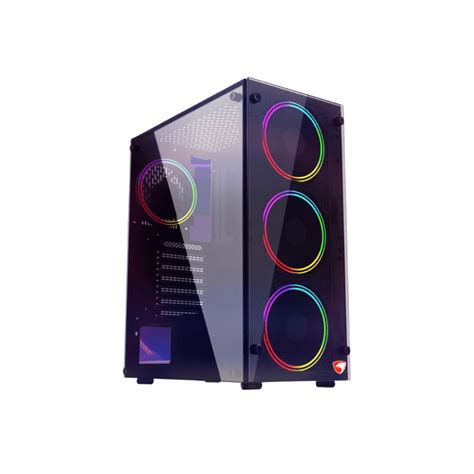Netcodex Ph Powerlogic Agile Peryton Micro Atx Pc Case Black