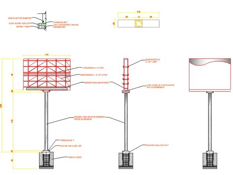Totem En Autocad Descargar Cad 11131 Kb Bibliocad