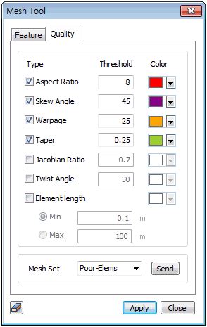 Check Mesh Quality