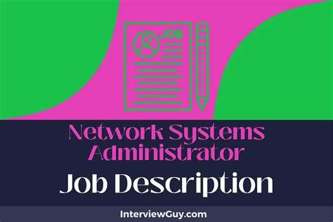 Network Systems Administrator Job Description Updated For 2025