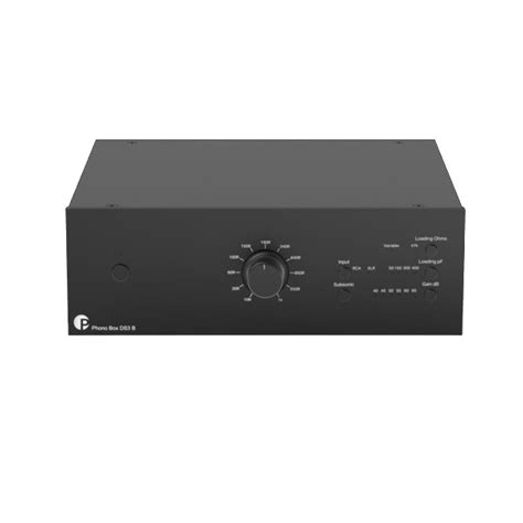 Pro Ject Phono Box DS3 B Phono Stage Premium Sound Home Audio