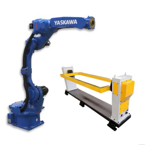 Gp12 Yaskawa Robot Arm With Cngbs Welding Positioners For Welding