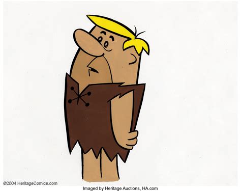 The Flintstones Fred And Barney Production Cel Hanna