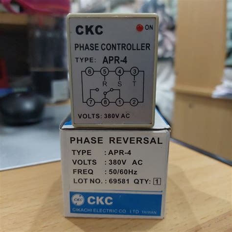 Jual Ckc Phase Controller Reversal Relay Apr 4 Apr4 Apr 4 380v 8 Pin Setara Rays Anly Anv