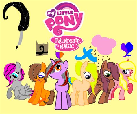 My Mane Six Oc Version By Raiinymc On Deviantart