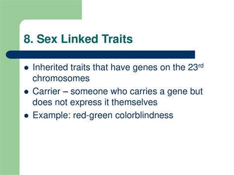 7b Genes Chromosomes And Heredity Ppt Download
