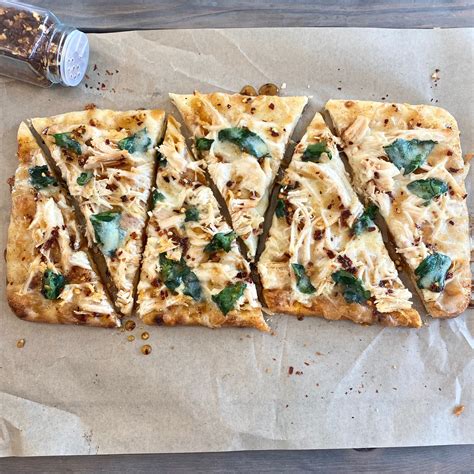 Hot Honey Chicken Flatbread Simply Altered Eats