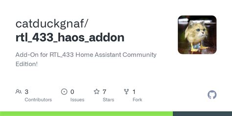 Github Catduckgnaf Rtl Haos Addon Add On For Rtl Home