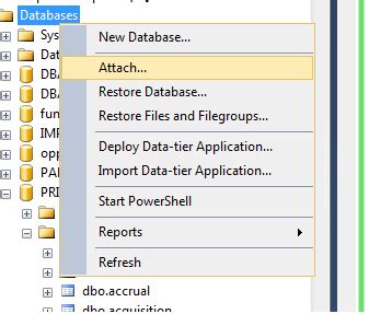 Sql Server SQL Copy Database Failed Now Cannot See Database Anymore Stack Overflow