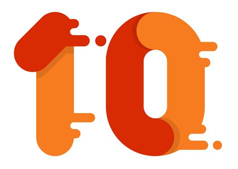 10 Number Images Commercial License Free Use Free PNG