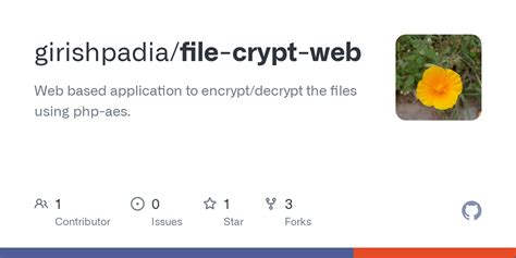 GitHub Girishpadia File Crypt Web Web Based Application To Encrypt Decrypt The Files Using