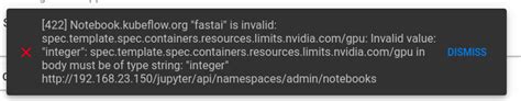 Gpu In Create New Notebook Server Wrong Type · Issue 6114 · Kubeflow