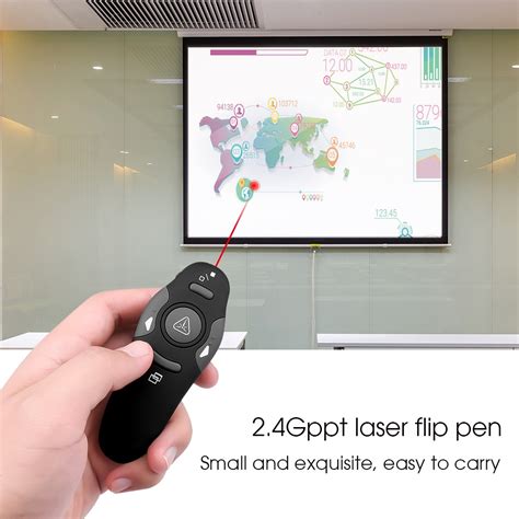 Usb Wireless Presentation Slide Pointer Remote Control Clicker Flip