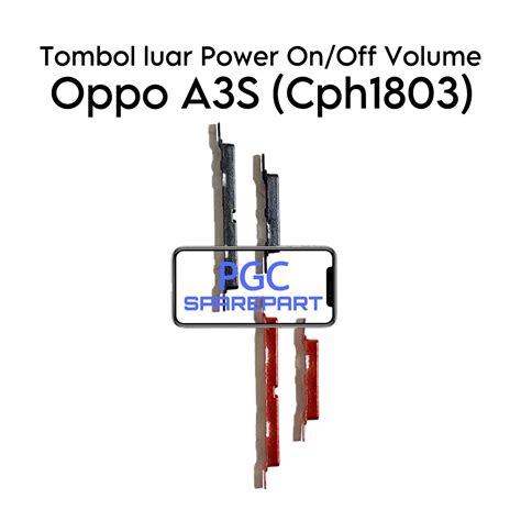 Tombol Set Power On Off Volume Oppo A S CPH Button Casing Plastik Lazada Indonesia