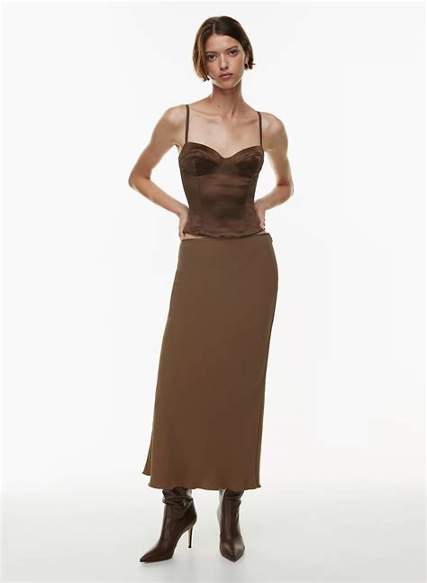 Wilfred Dazzle Satin Bustier Aritzia Ca