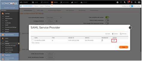 How To Configure Saml Sso On Firewall For Sslvpn Login Using Azure Ad As Idp