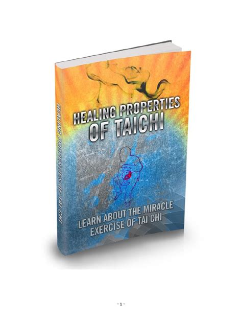 Healing Properties Of Tai Chi Pdf Tai Chi Qi