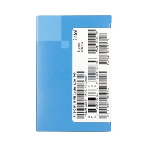 INTEL CPU CORE I5-12400F LGA 1700 - A0140933 | Shopee Thailand