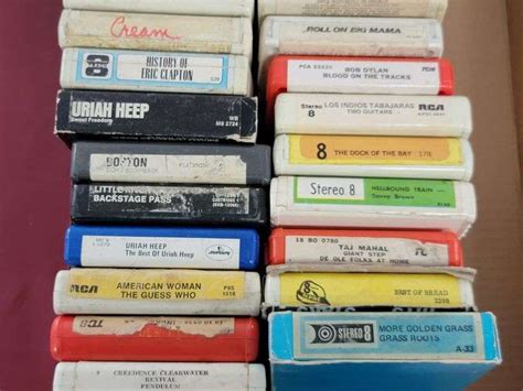 Assorted 8 Tracks Prime Time Auctions Inc