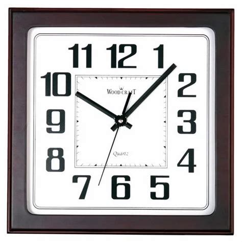 Woodcraft Clock Model No 1003 At Rs 1450 लकड़ी घड़ी In Mumbai Id