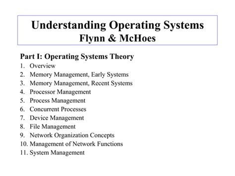 operating system lec 1 ppt