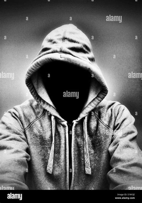 Faceless Figure Black And White Stock Photos Images Alamy