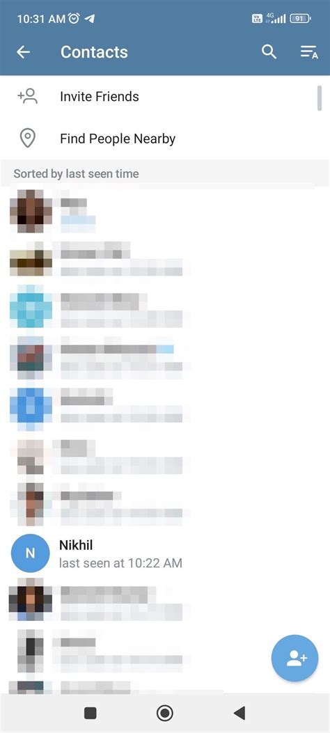 How to Delete Contacts on Telegram