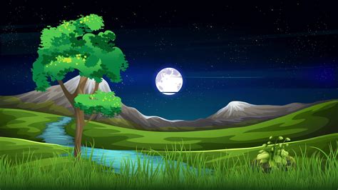 Animation Nature Wallpaper