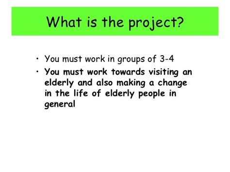 Elderly Powerpoint