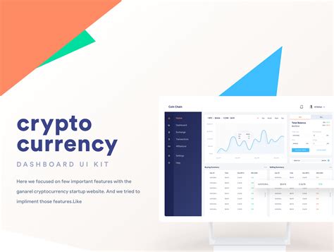 crypto currency web app on behance