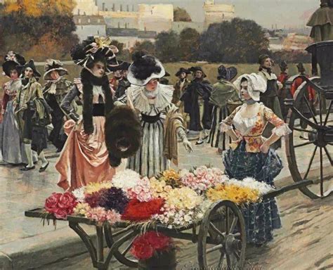 法国画家弗朗索瓦·弗拉芒，肖像画精妙绝伦，大场景画作人生百态 知乎