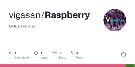 Github Vigasanraspberry Qml Basic App