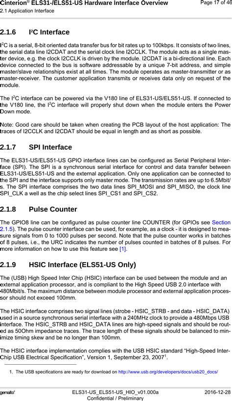 Gemalto M2m Els31 Us Lte Module User Manual Hid Elsx1 Us