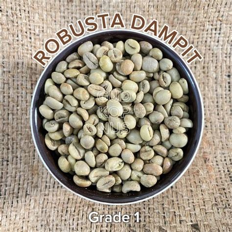 Jual Green Bean Robusta Dampit Natural Grade Biji Kopi Mentah Kg By Jaad Coffee Shopee