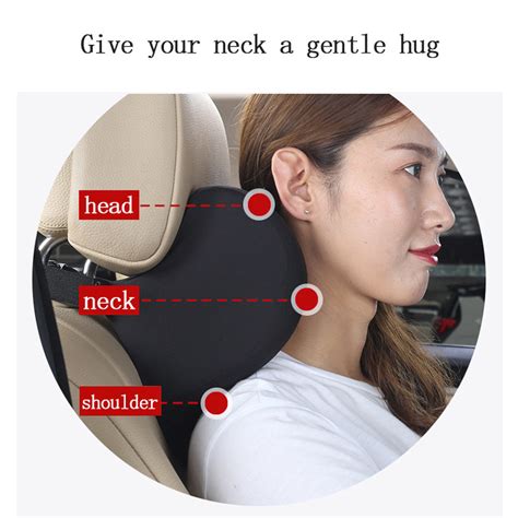 Badu Bg Универсална лумбална опора за кола Облегалка за глава Поддръжка на възглавница за врата