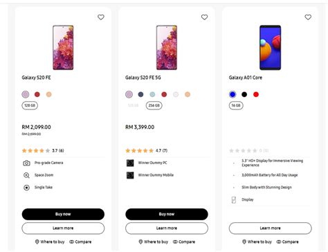 Samsung Malaysia Reduces Galaxy S Fe Lte Price Tag To Rm Lowyat Net