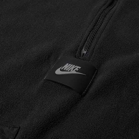 Nike Utility Polar Fleece Half Zip Sweat Black End Us