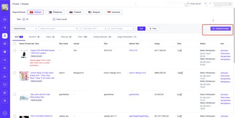 Cara Menambahkan Produk Shopee Ginee