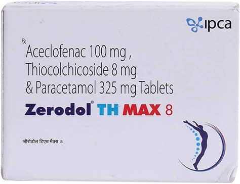 Zerodol Th Max 8mg Tab