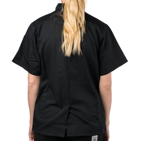 Mercer Culinary Genesis® M61042 Womens Black Customizable Traditional
