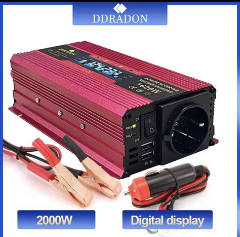 Инвертор преобразователь 2000w с 12v на 220v 50гц — Pilot Brd